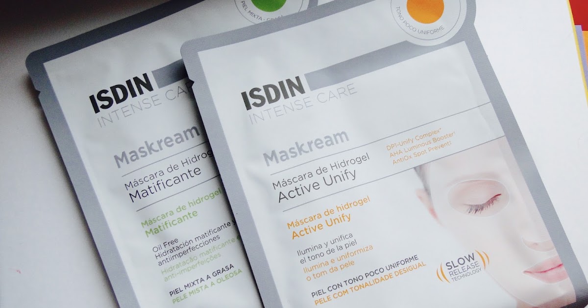 Maskream de Isdin, mascarillas para todas y todos. / Get Glam