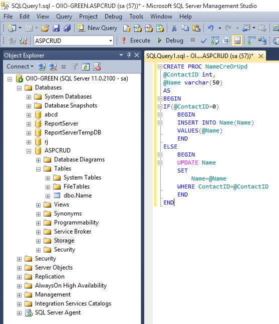 Insert data into a database table using ASP.Net, C# and Microsoft SQL ...