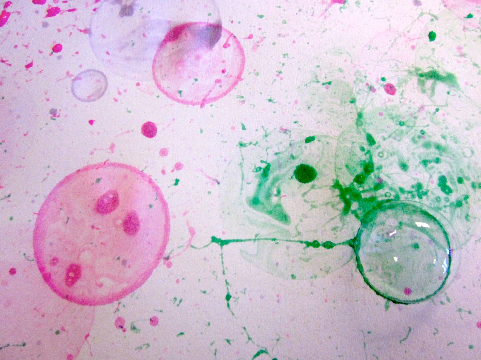 Art is Basic-- Art Teacher Blog: Bubble Prints