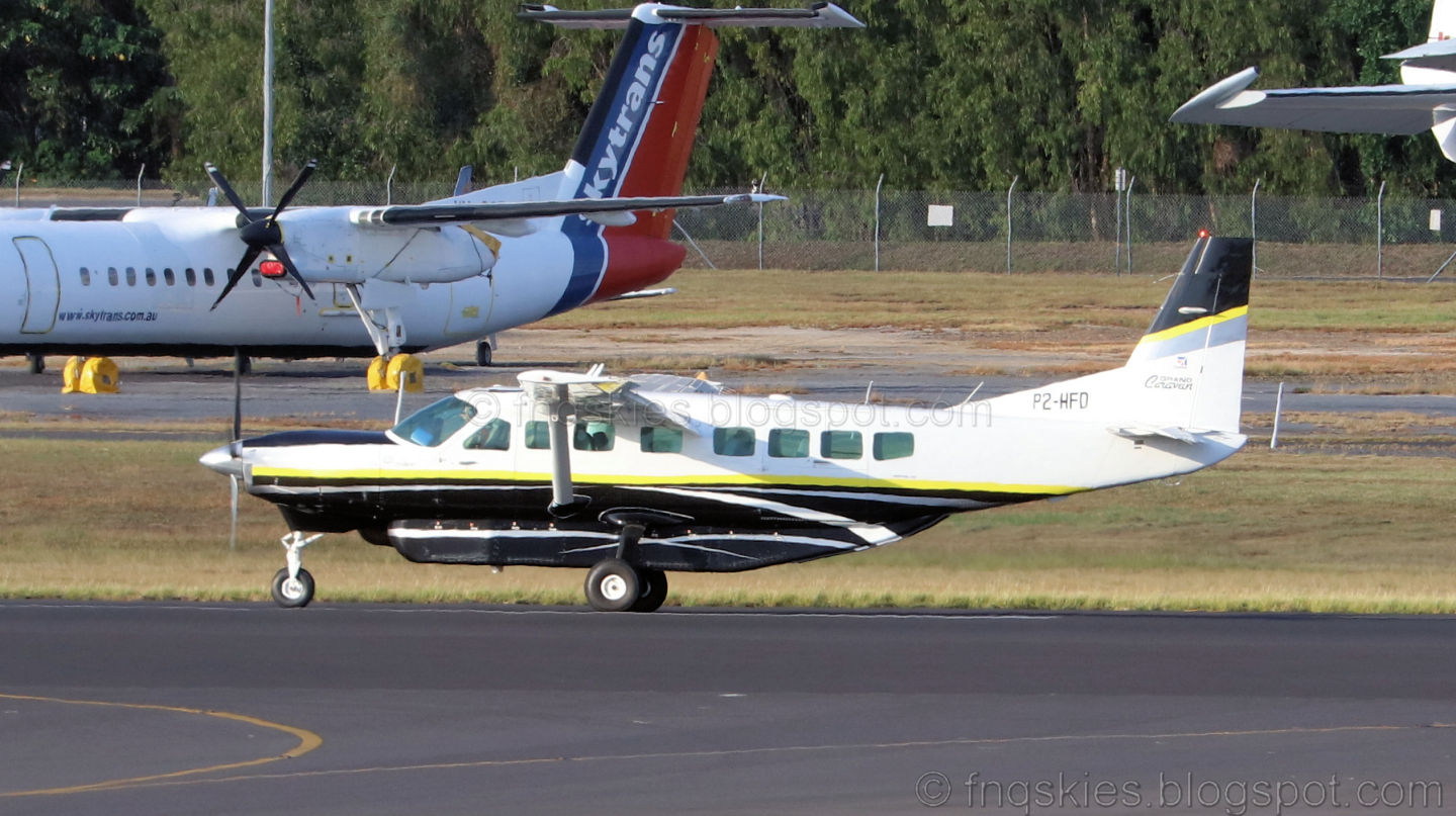 Far North Queensland Skies: Helifix Operations Cessna C208 P2-HFD ...