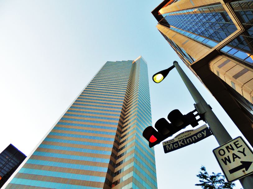 Houston in Pics: Fulbright Tower - Skyscraper on McKinney Ave. in Downt