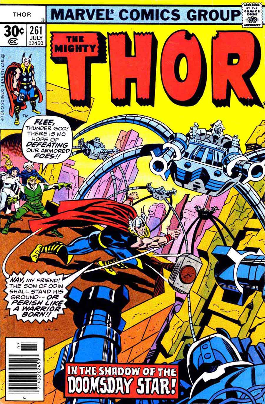 Thor #261 - Walt Simonson art - Pencil Ink