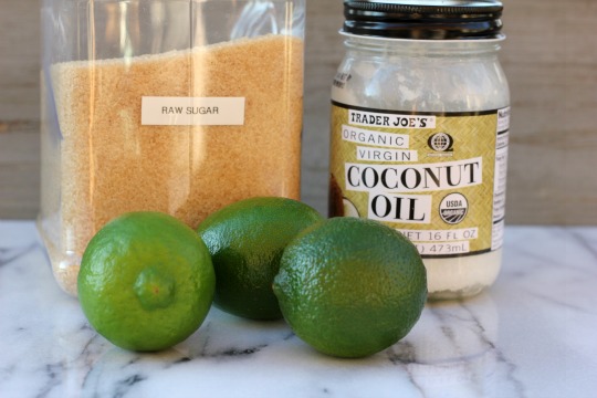 Me and My Pink Mixer: DIY Coconut Lime Sugar Scrub