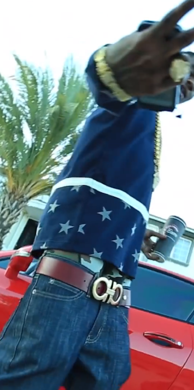 Celeb Saggers: Soulja Boy's Lowest Sag EVER!