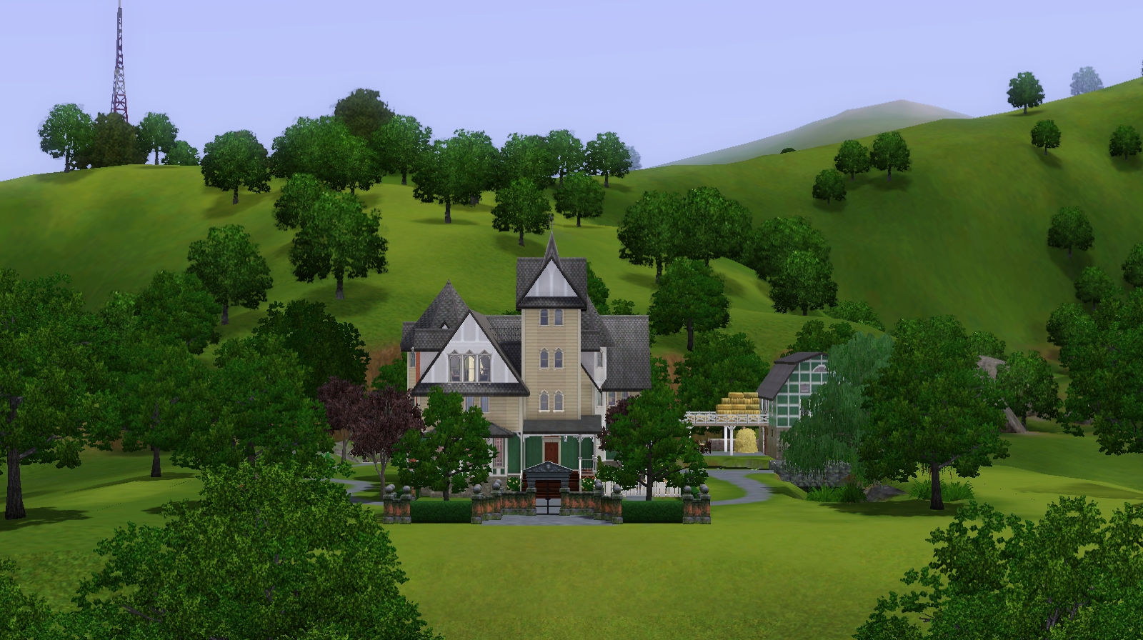 Sims 3 Houses by JefV: Goth Manor