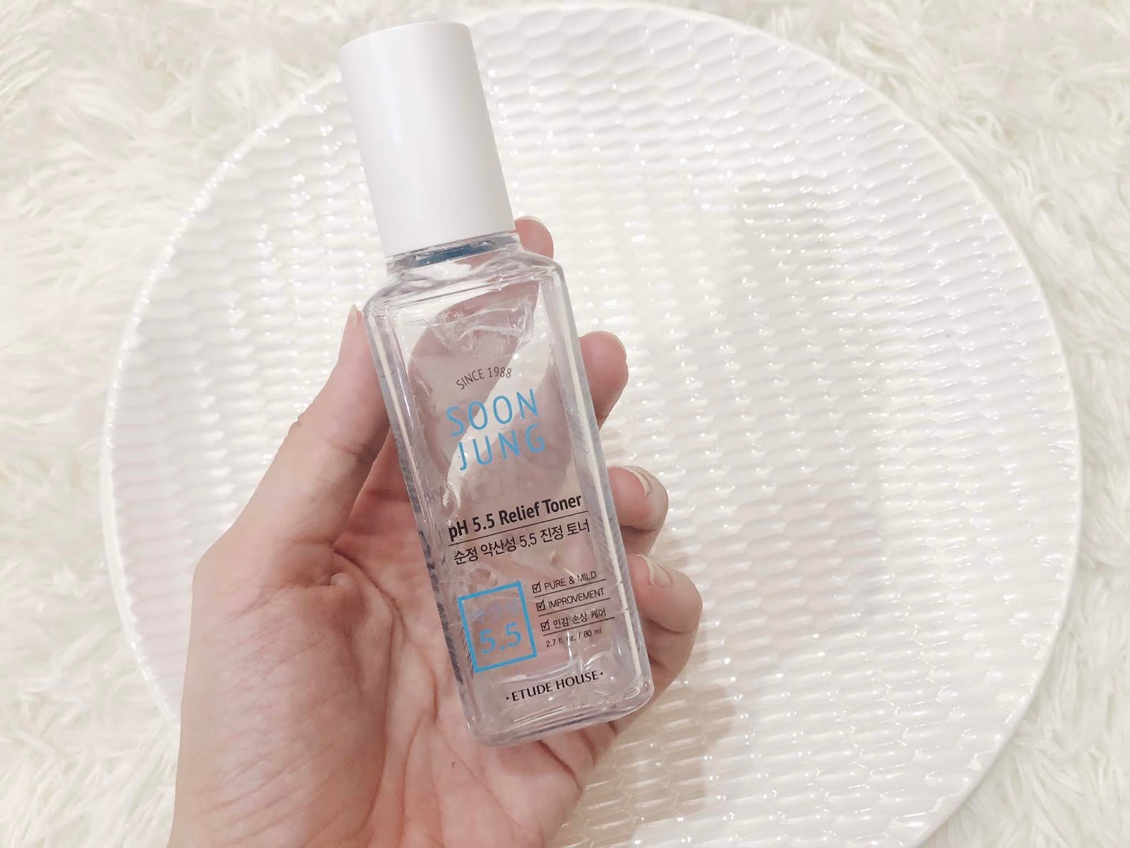 Etude House Soon Jung pH5.5 Relief Toner Review ~ IMAN ABDUL RAHIM