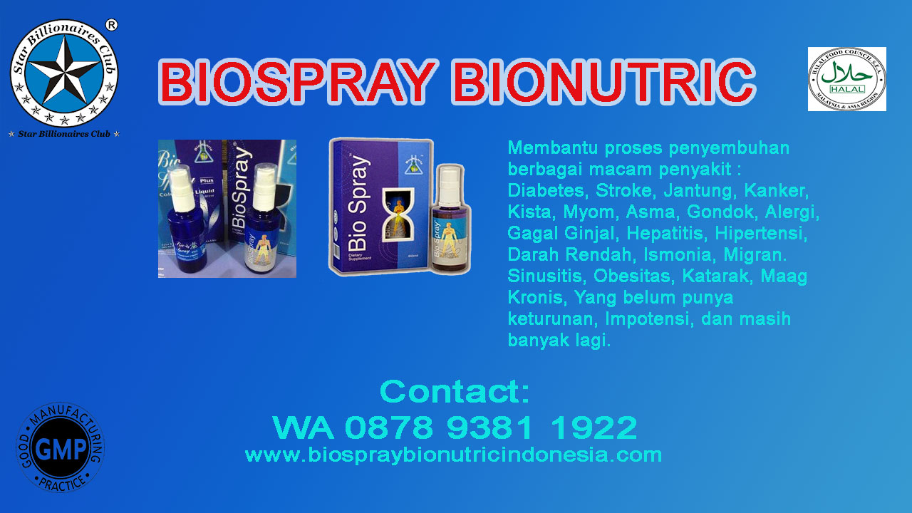 Bio Spray Obat Stroke | WA 0878 9381 1922
