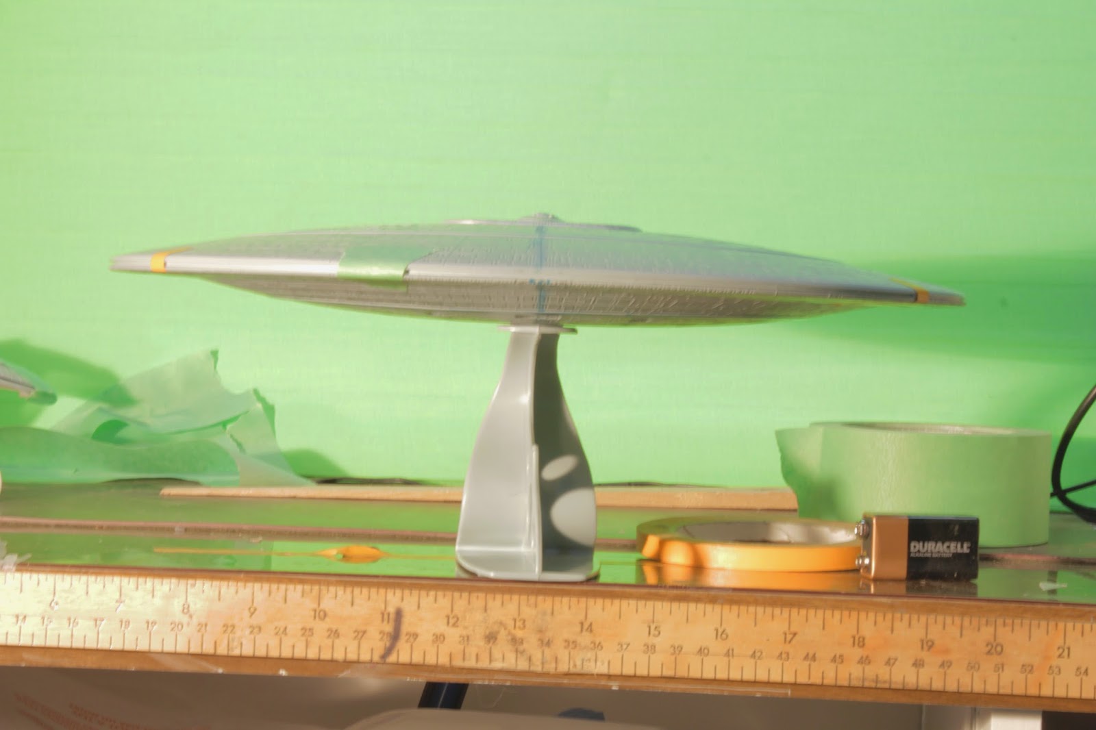 Fordo's Models: RETRO BUILD: AMT/ERTL Galaxy Class Tesla (Enterprise-D ...