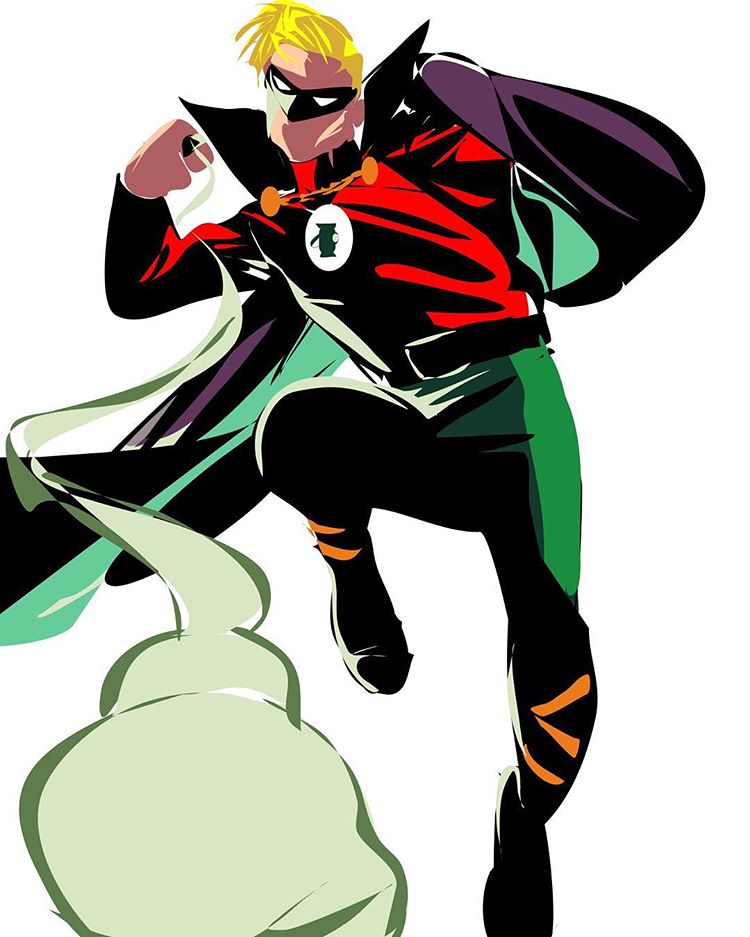 DC in the 80s: Mel Ford's DC fan art