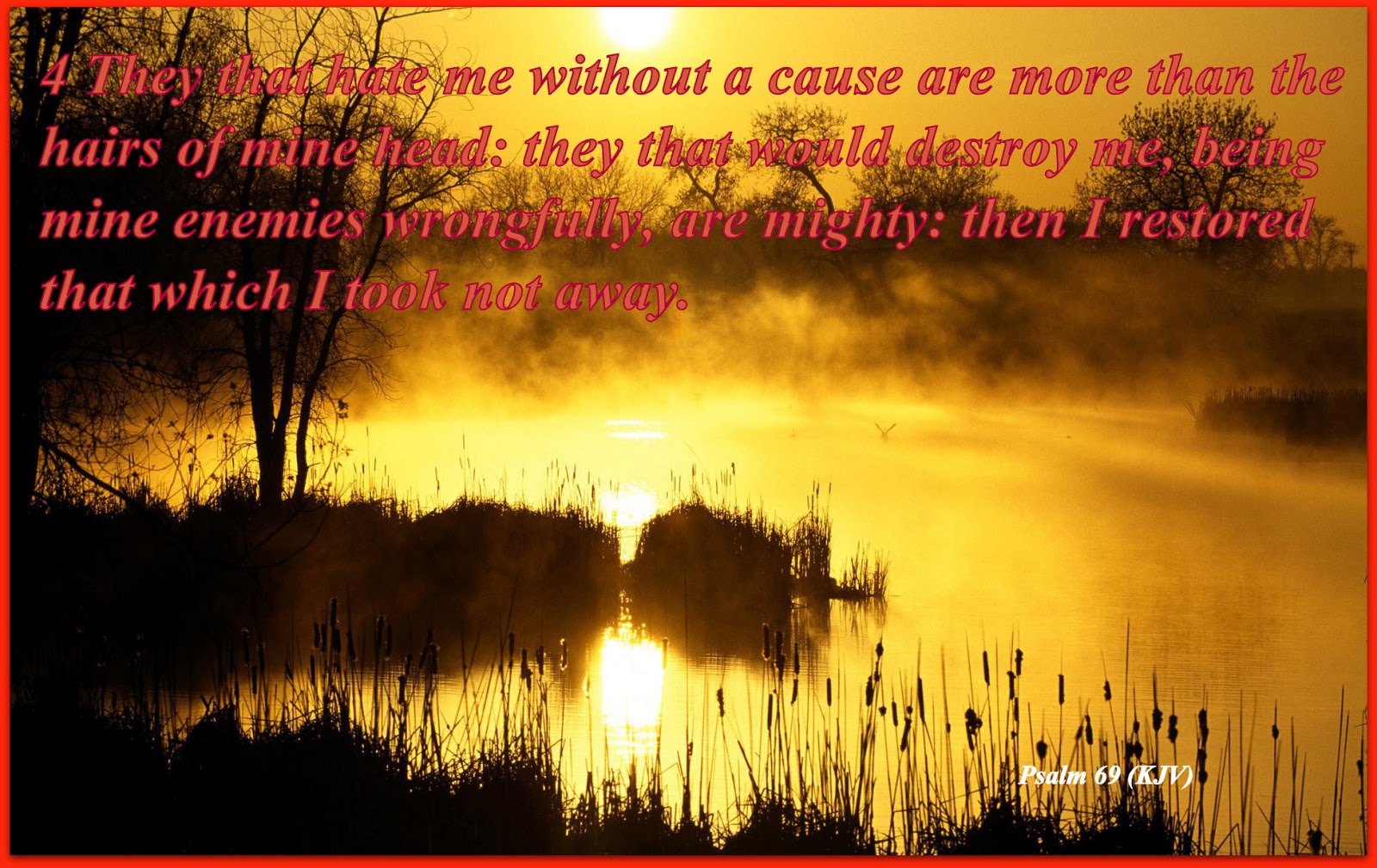 Red Pill Diaries Psalm 69 KJV red-pill-diaries-psalm-69-kjv