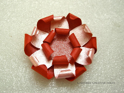 Lightbox creative Ideas: Flower tutorial - Layered flower