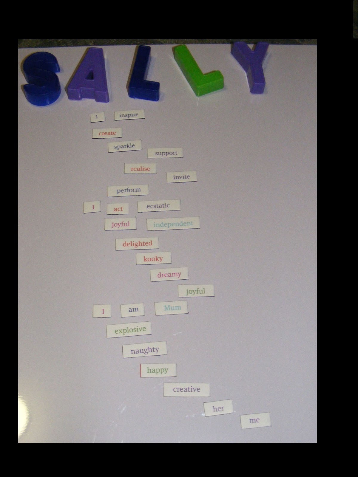 A Magnet Poem