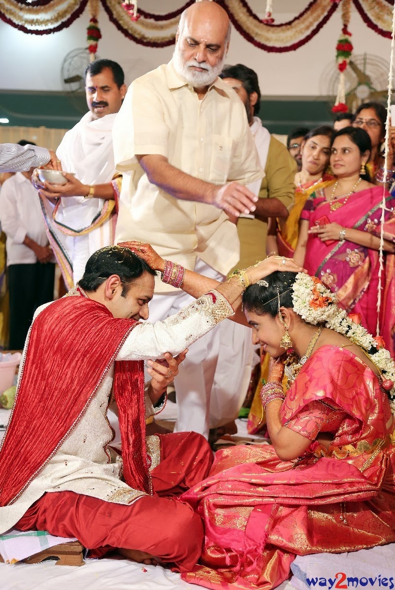 TELUGU CINEMASS: BVSN Prasad Daughter Wedding Photos
