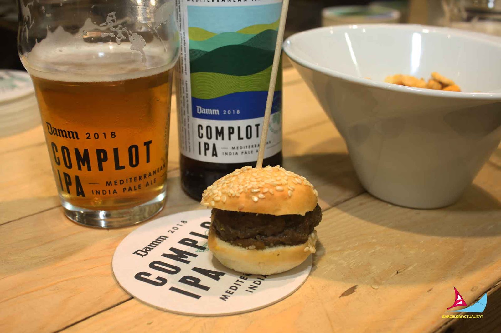 BARCELONACTUALITAT: COMPLOT, LA PRIMERA IPA MEDITERRÀNIA DE DAMM