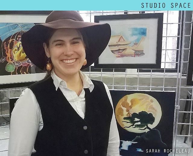 Cincinnati Illustrators Blog: STUDIO SPACE: Sarah Rocheleau