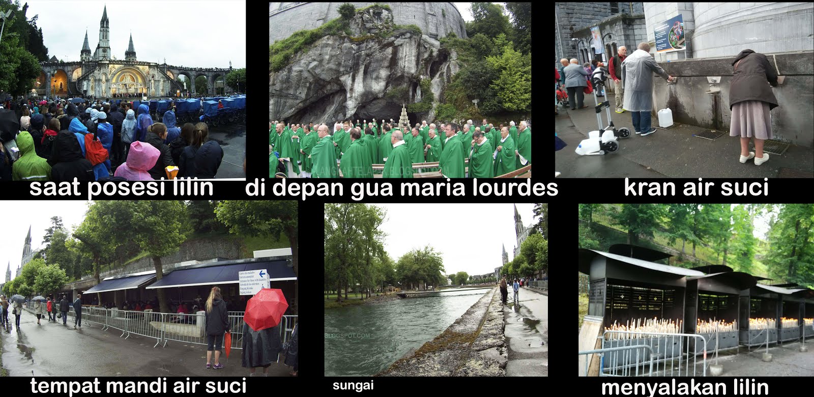 langkah telapak: gua maria lourdes-paris