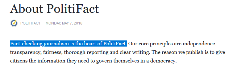 PolitiFact Bias: PolitiFact's Heart Transplant