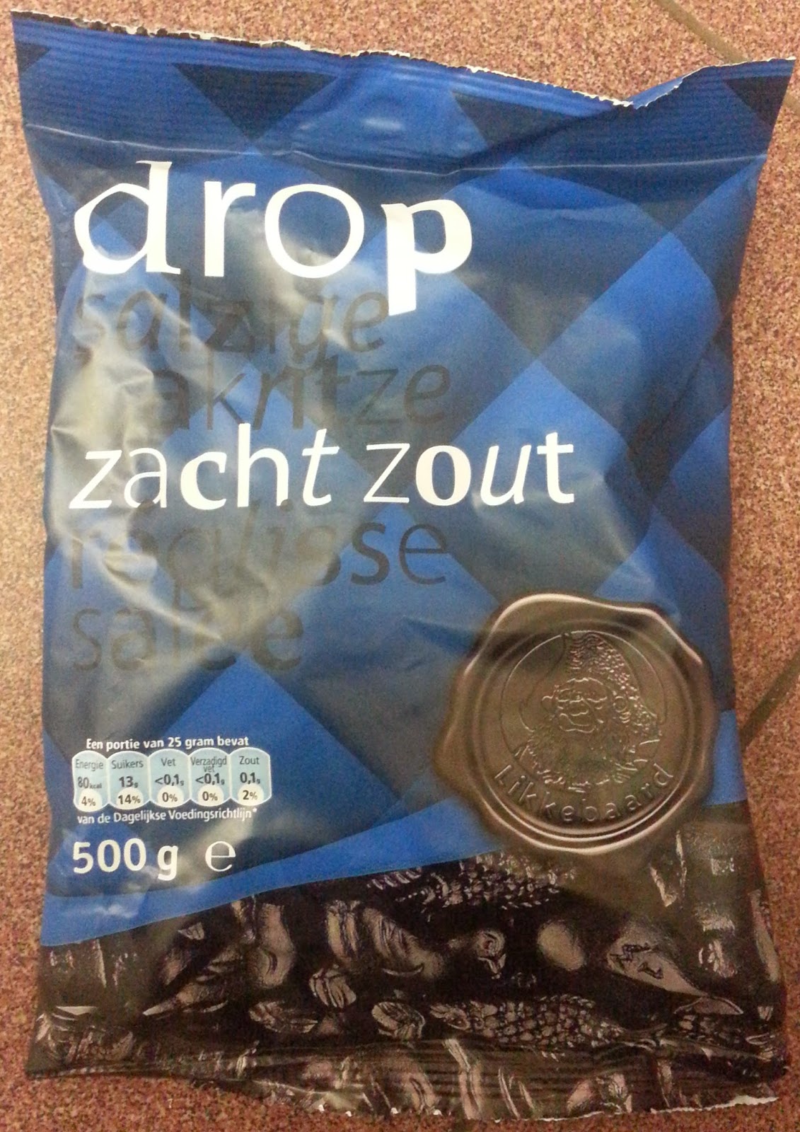 DROP: Likkebaard drop zacht zout