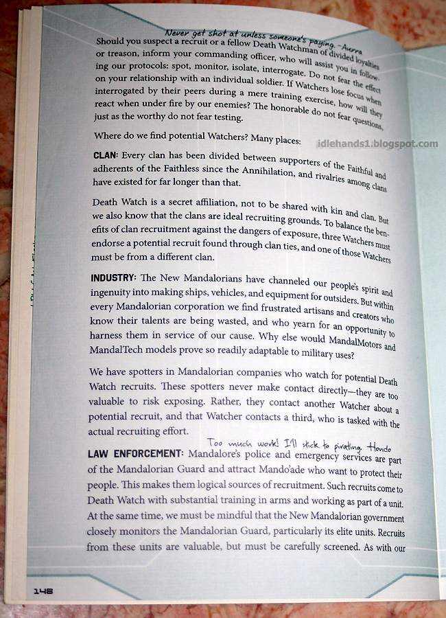 Idle Hands: Star Wars: The Bounty Hunter Code: From the Files of Boba Fett