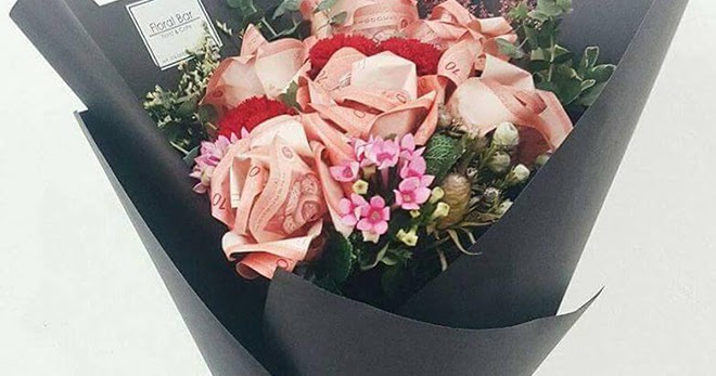 Jambangan Bunga Duit | Blog Sihatimerahjambu