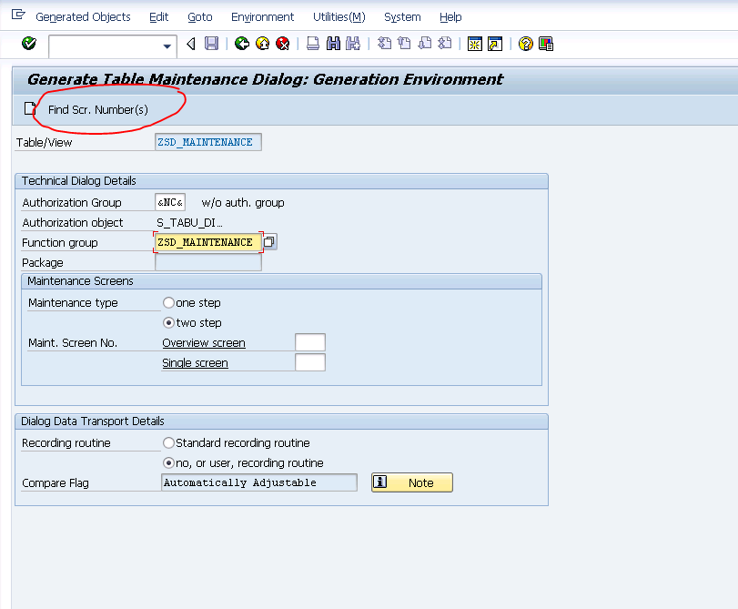 SAP TECH: Maintenance Views