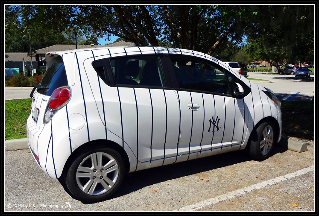 Ocala, Central Florida & Beyond: New York Yankees Car