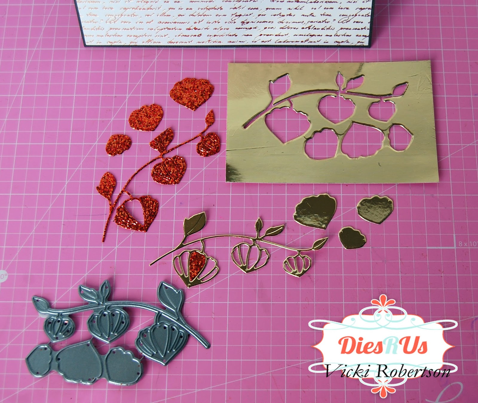 Dies R Us: Chinese Lantern Sympathy Card