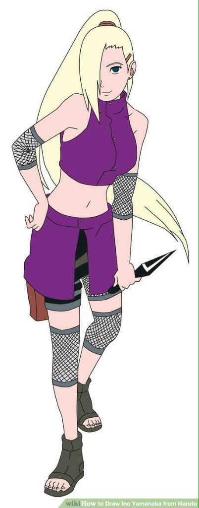 Anime Feet: Custom's Picks: Ino Yamanaka (Naruto)