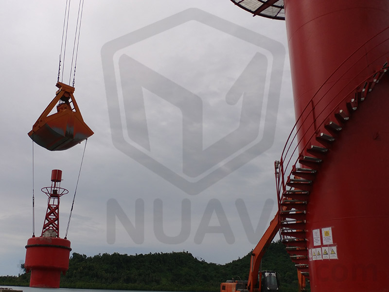 Instalasi Pelampung Suar - Jual lampu mercusuar, rambu pelampung ...