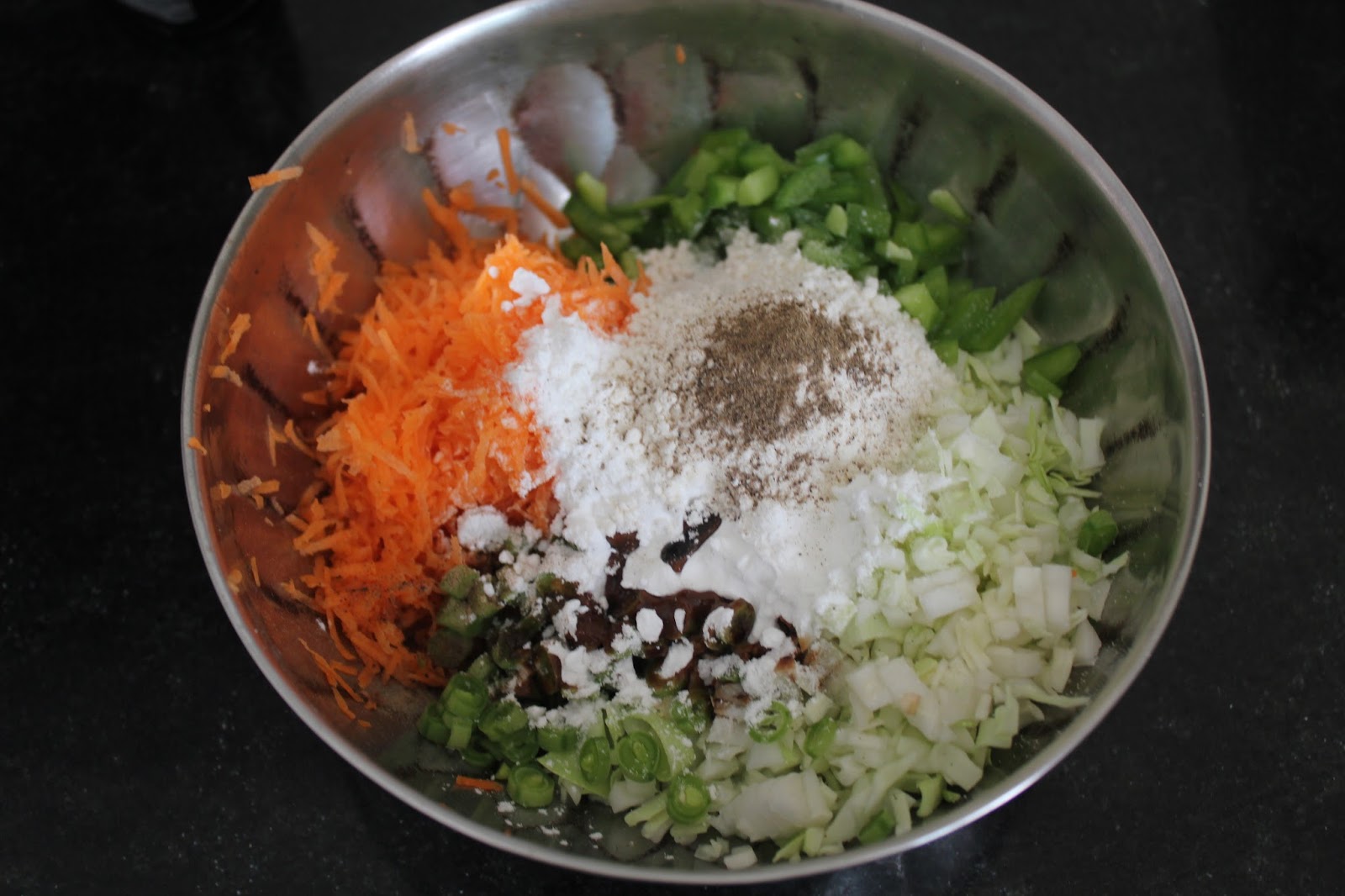 Jaya's recipes: Vegetable Manchurian