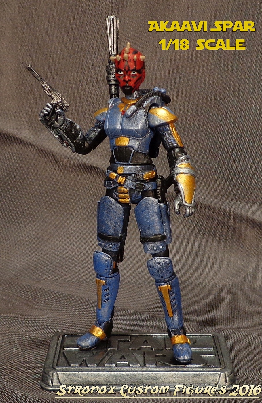 Stronox Custom Figures: Star Wars: Akaavi Spar