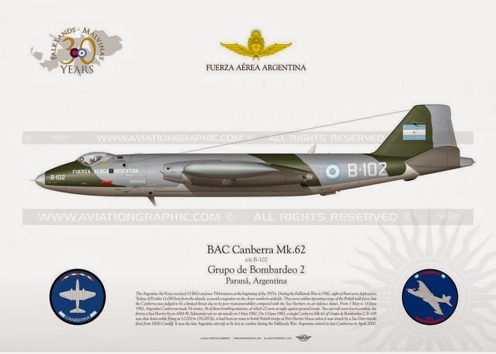 Blog de Aviones de Caza y Ataque: English Electric / BAC Canberra