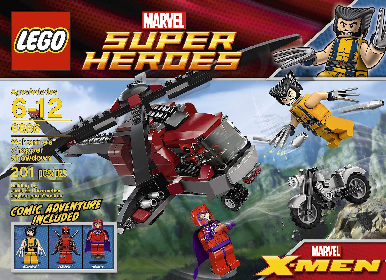 onetwobrick26: LEGO set database: set database: LEGO 6866 wolverine's ...