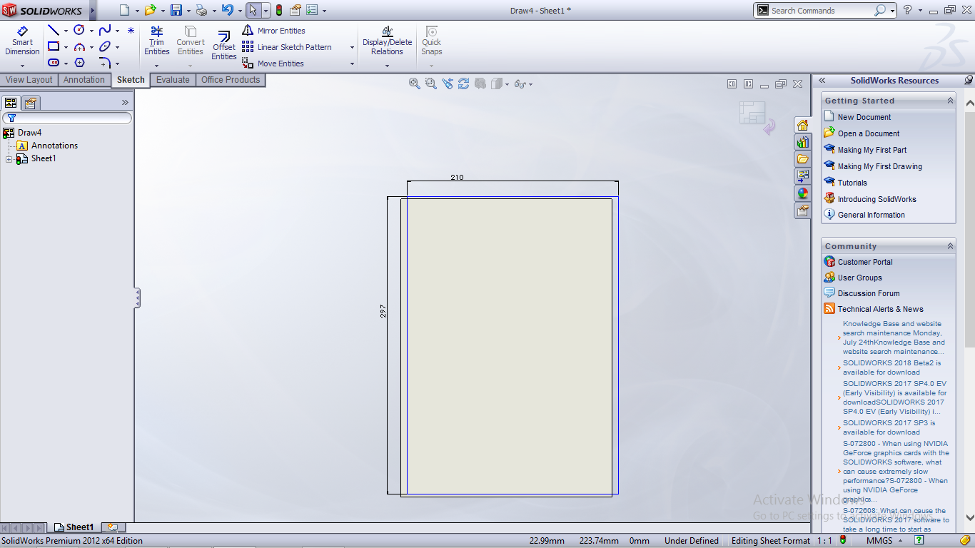 Create your custom title block using solidworks