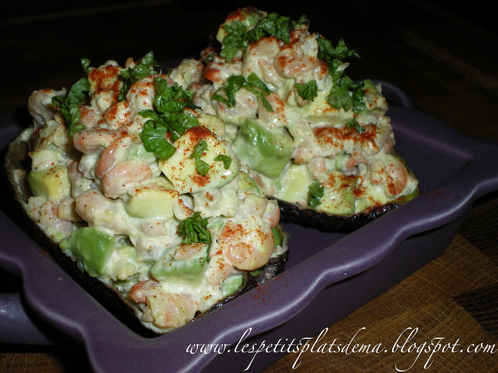 LeS PeTiTs PlAtS D'EmA: Avocat aux crevettes