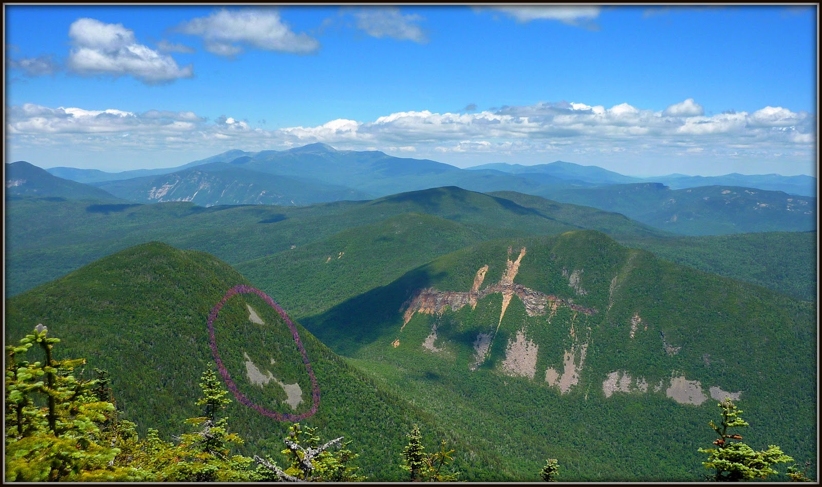 1HappyHiker: Hanging Out on the Side of Vose Spur