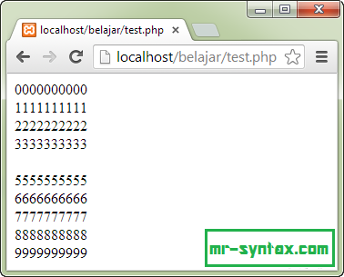 Tutorial dan Penjelasan BREAK Dalam Perulangan PHP | Mr Syntax Blogging Style