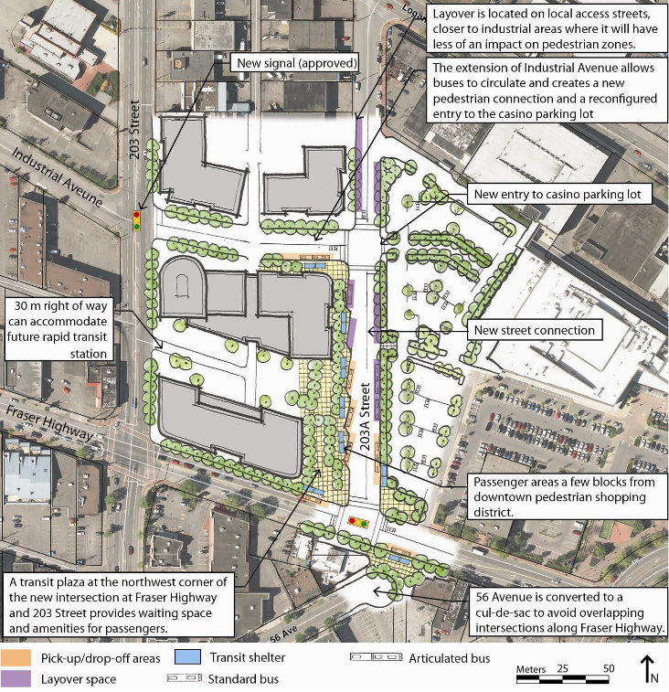 The South Fraser Blog: Langley City’s new Downtown Transit Exchange