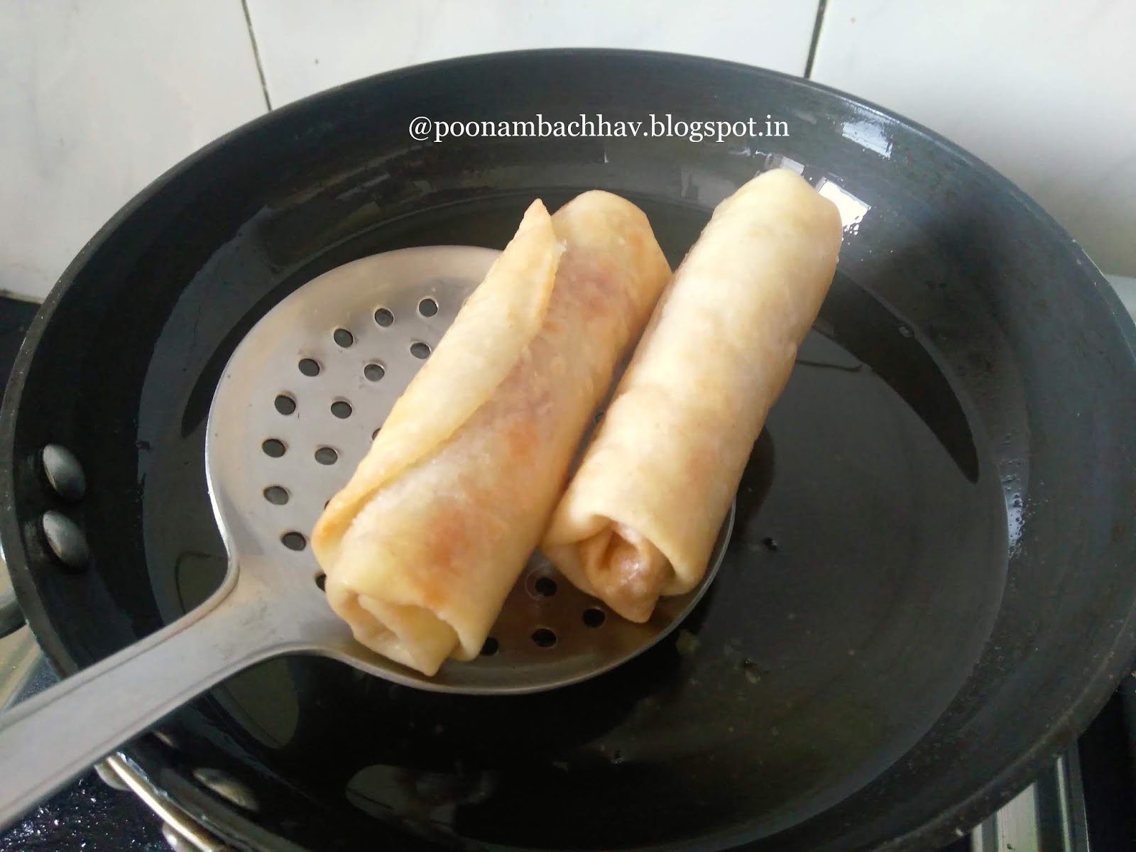 Annapurna: Vegetable Spring Rolls / Indo-Chinese (Asian) Appetizer Recipe