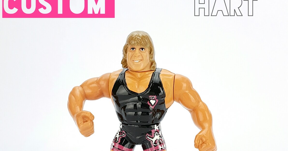 WWF Hasbro Custom Action Figures ☆ Owen Hart 96/97 | Vintage Action ...