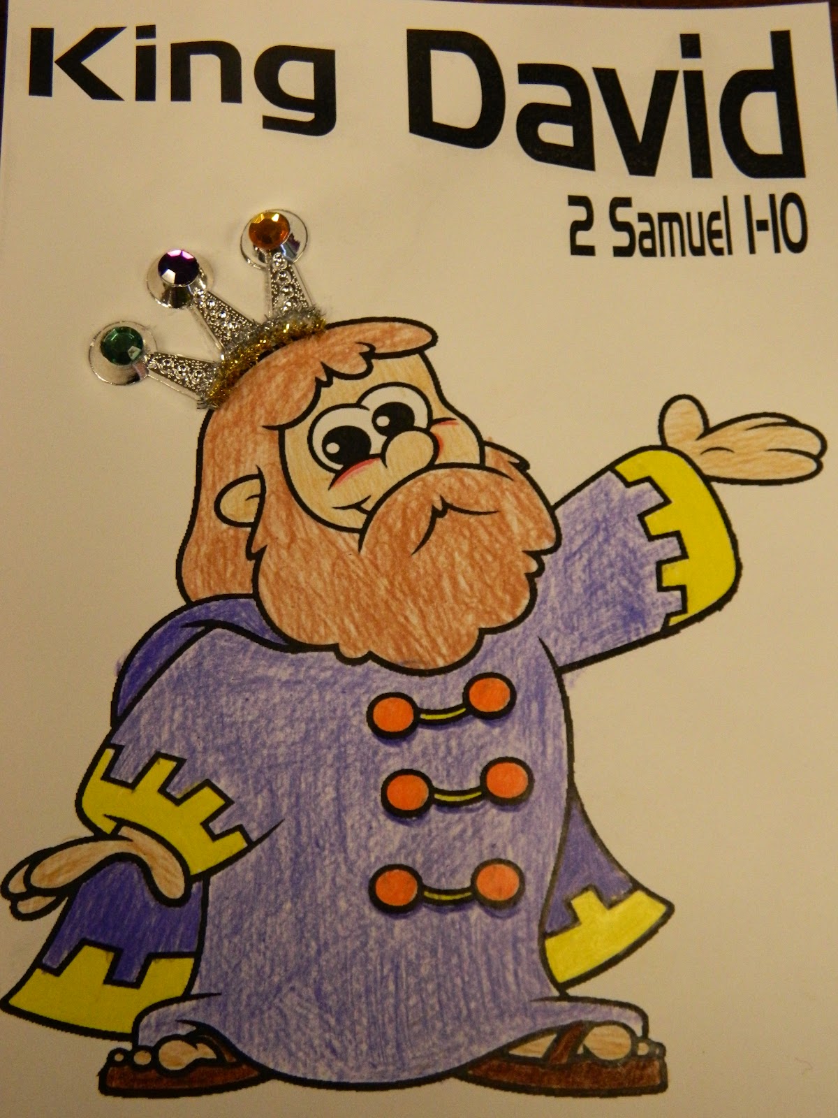 Hands On Bible Teacher: David Crowned King