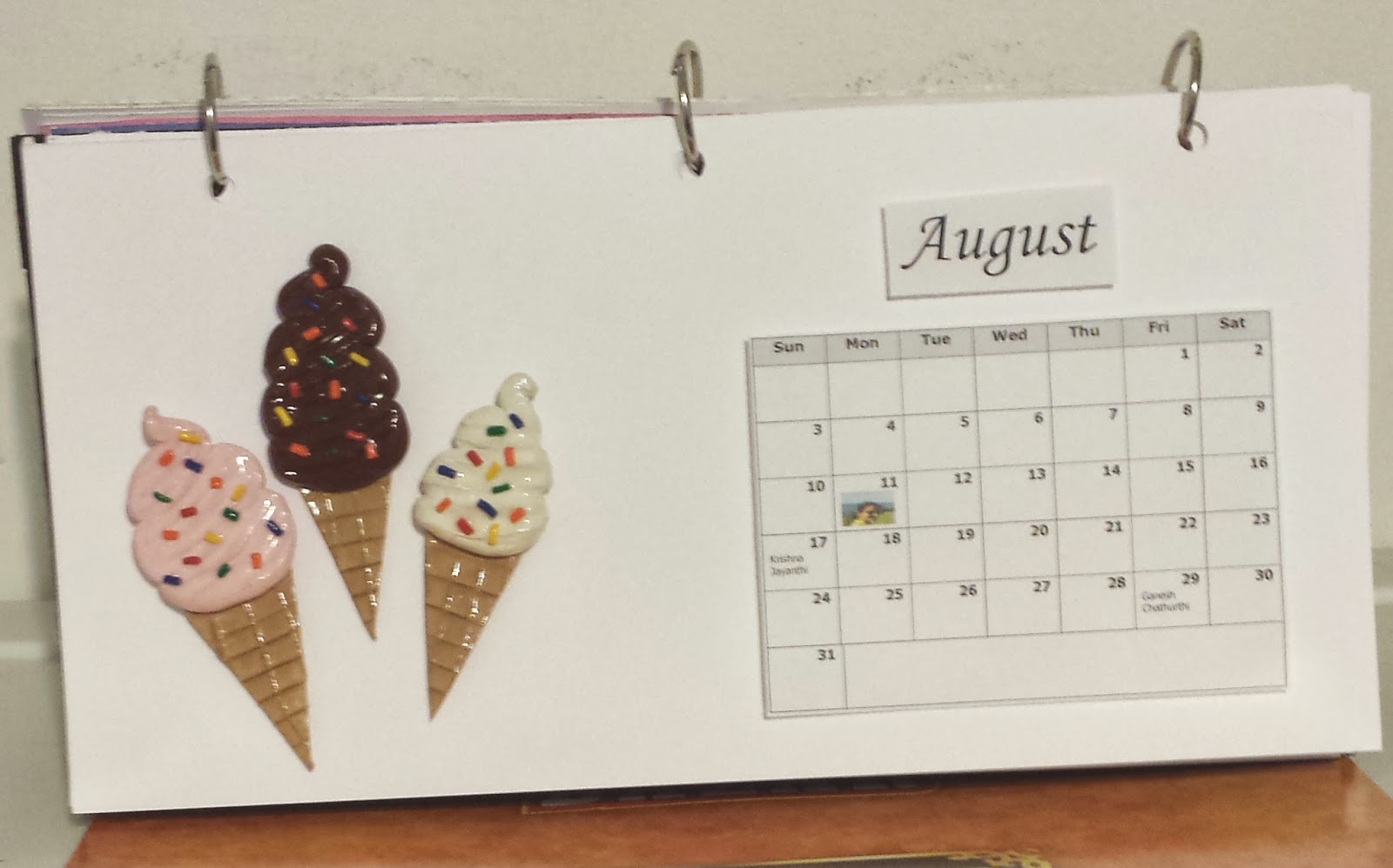 Vikalpah: How to make monthly Calendar