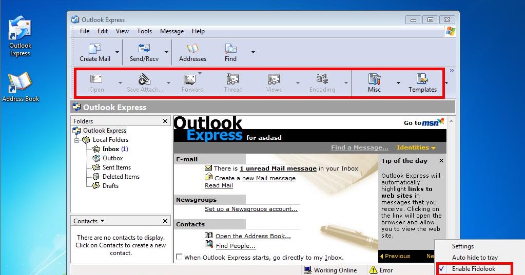 Bagaimana Memecahkan Kesalahan 0x800C013E di Outlook Express?