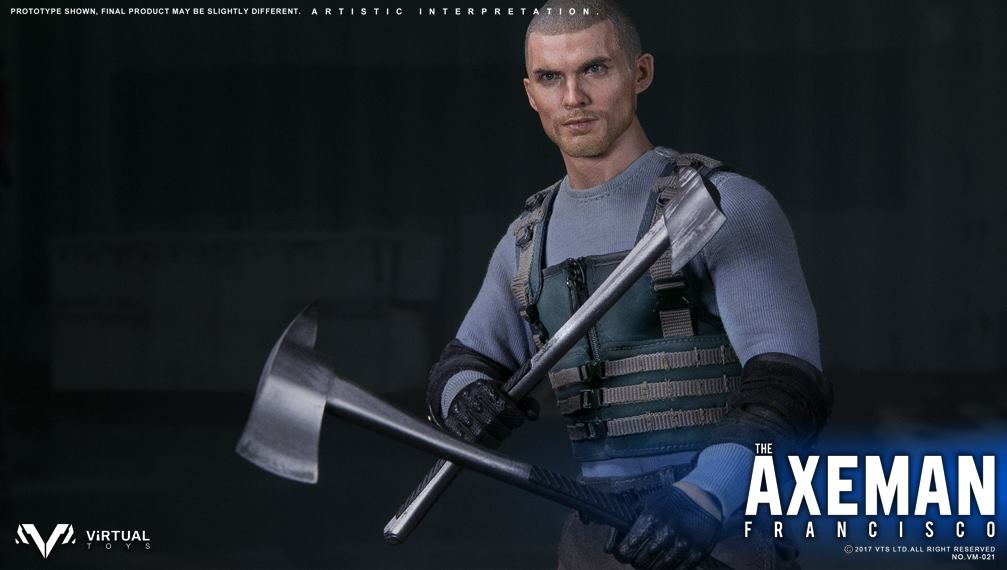 toyhaven: VTS Toys 1/6th scale Axeman Francisco aka 12-inch tall ...
