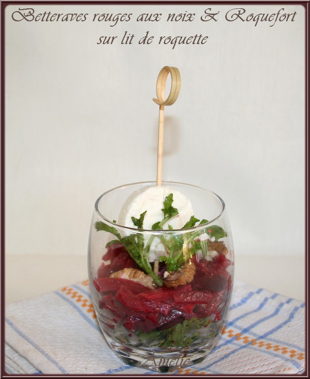 LA TABLE LORRAINE D'AMELIE: BETTERAVES ROUGES AUX NOIX ET ROQUEFORT SUR ...