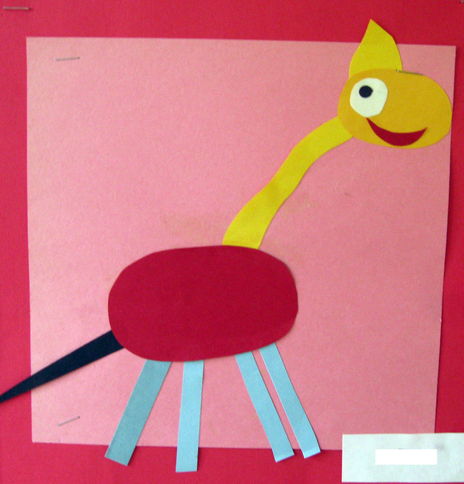smARTcookie: Animal Shape Collages - First Grade