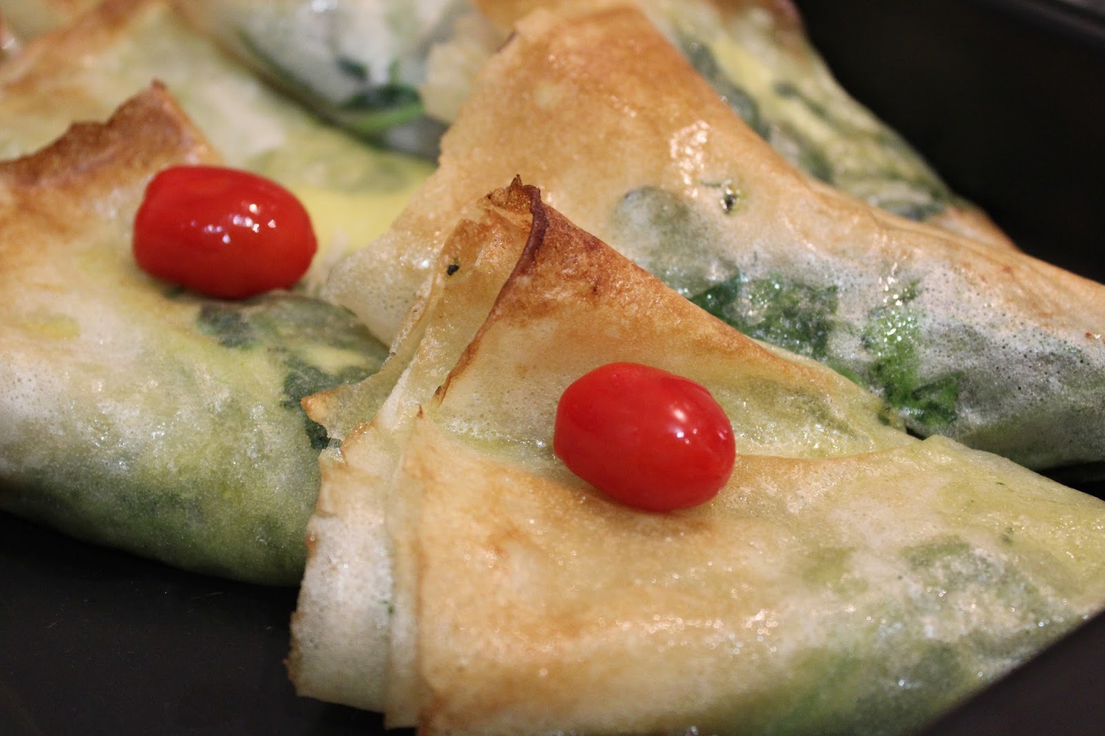 barcelona delicious: Brick pastry with spinach and cheese - Pasta brick ...