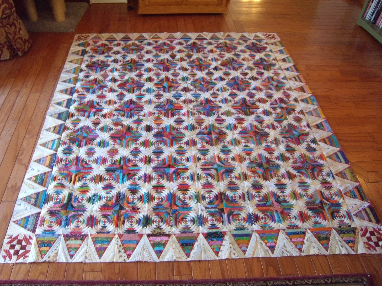 The Quilting Professor: CURSES - Foiled Again