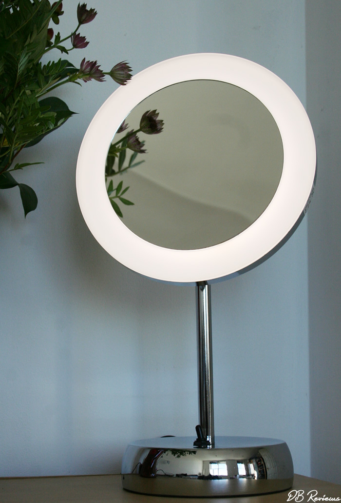Elko LED Magnifying Vanity Mirror from Pebble Grey - DB Reviews - UK ...