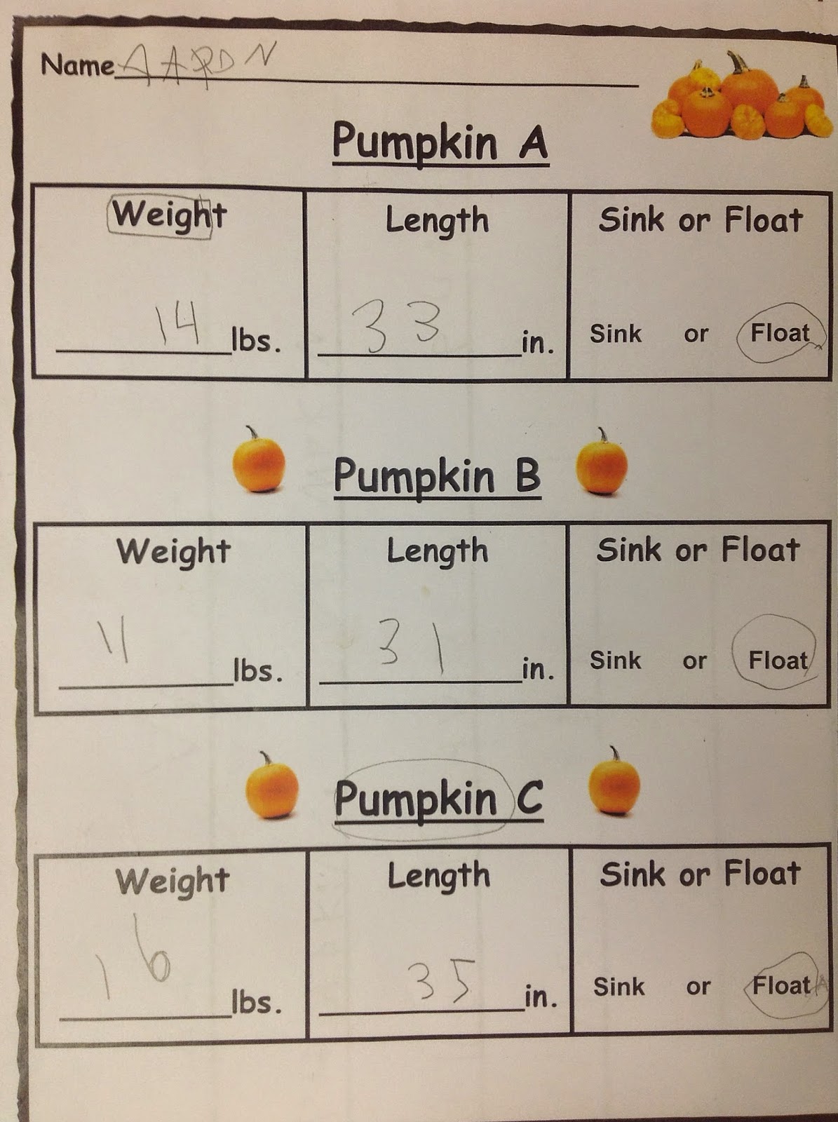 Kindergarten Smarties